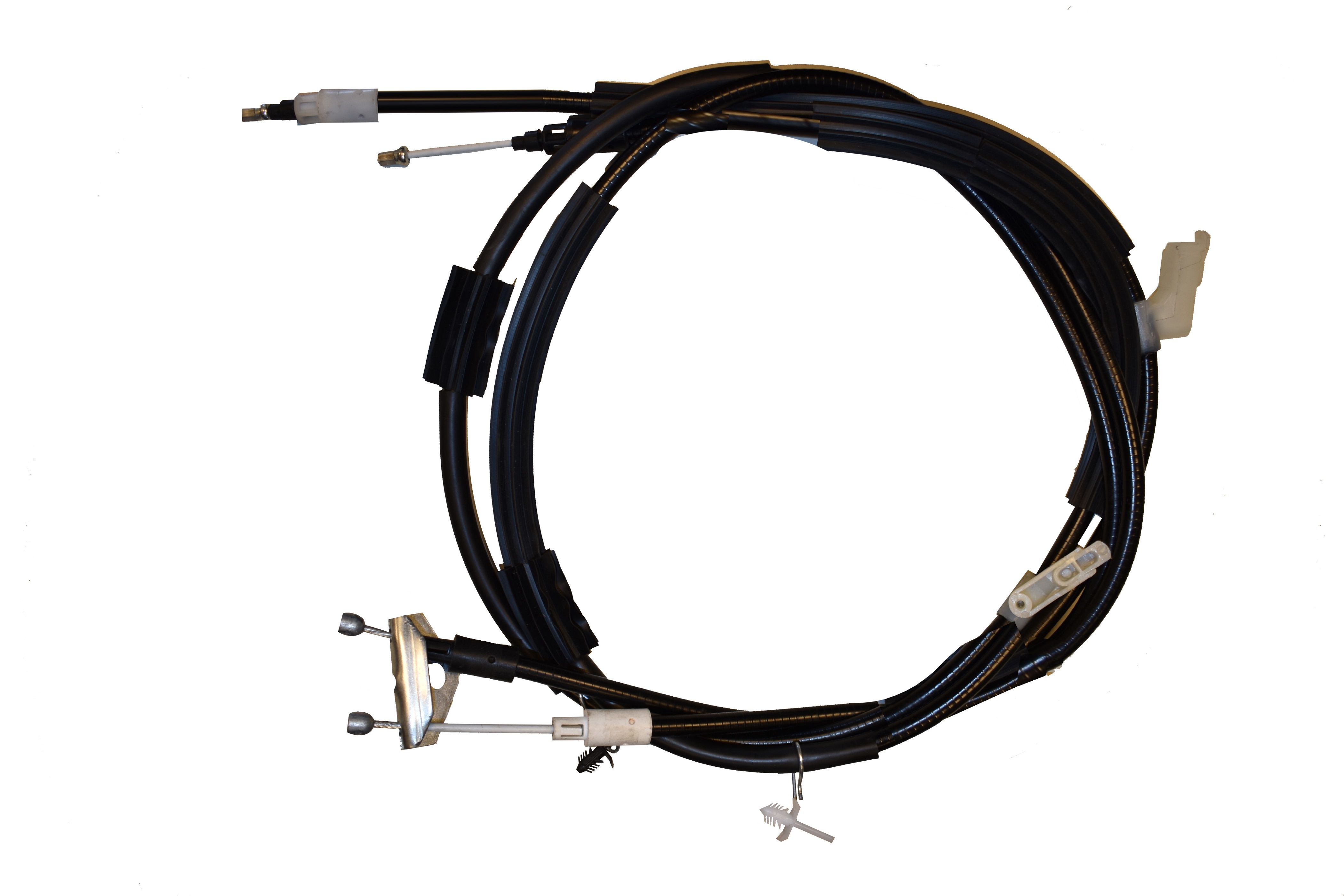 freno trasero a disco (con ABS) -2 cables con chapa unión- FOCUS II 08/ ...